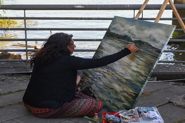 Concurso de pintura “Valdivia y su Río” afina detalles con variados ...