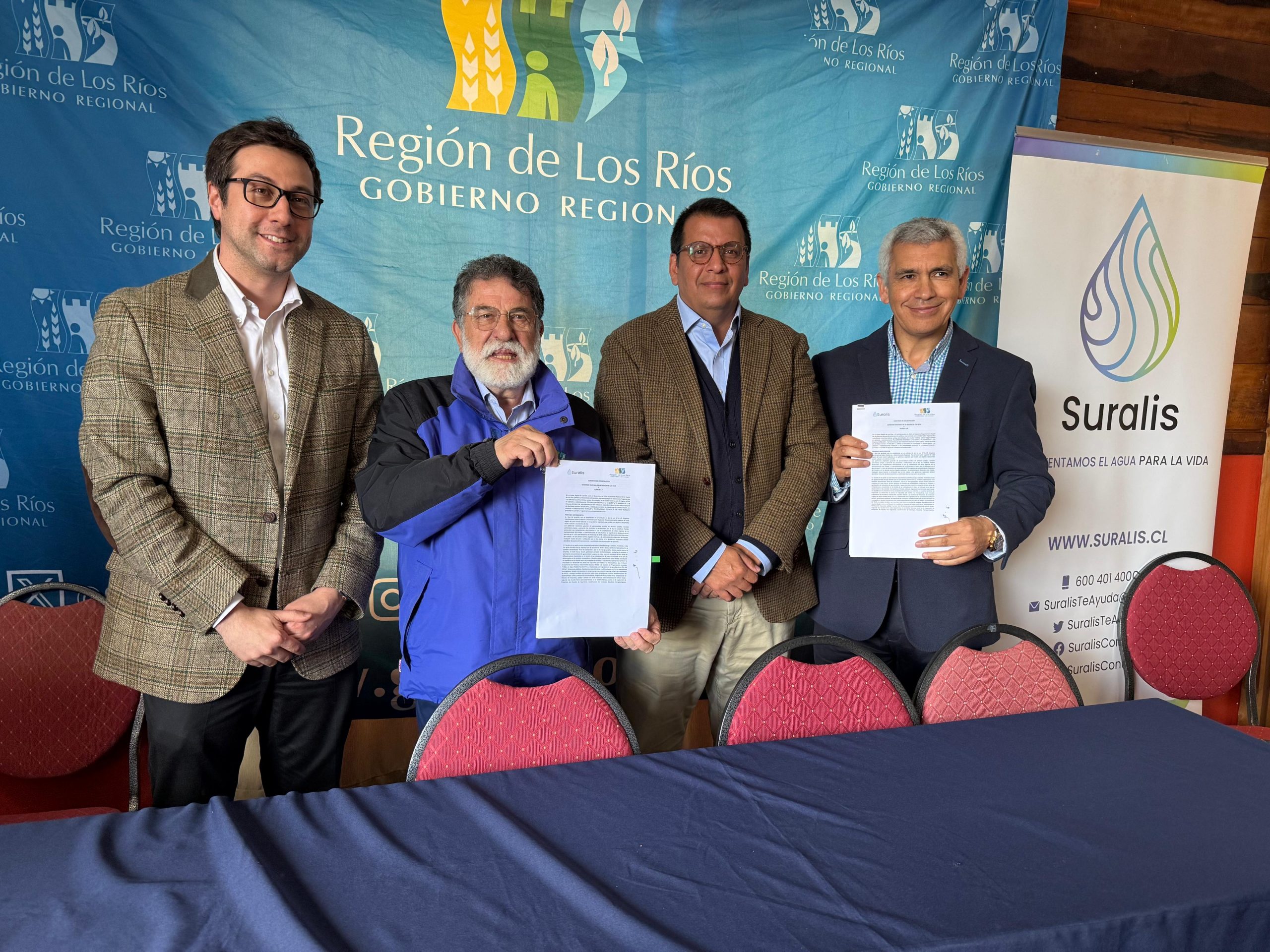Gobierno Regional de Los Ríos firma convenio con Suralis para agilizar ...
